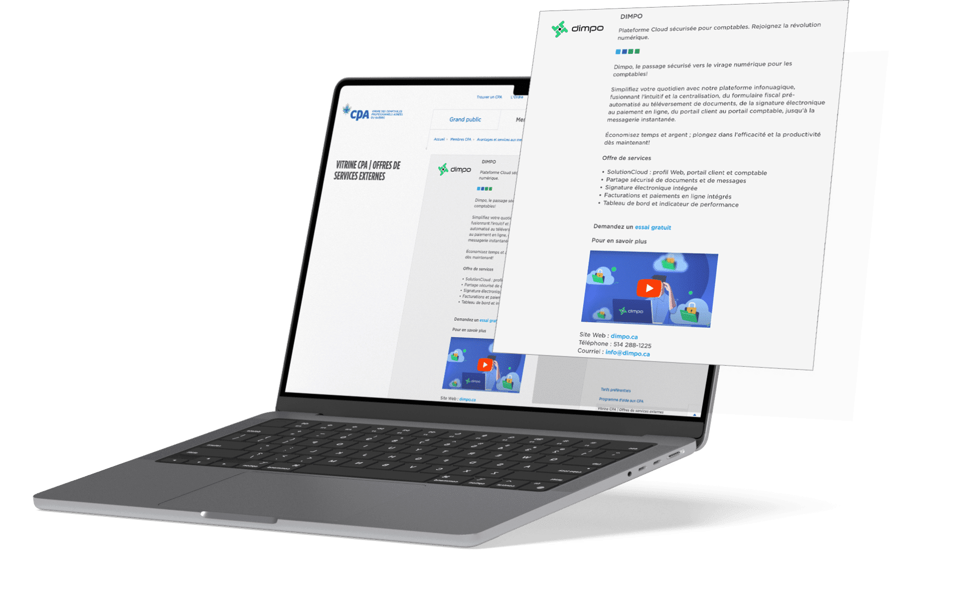 Free Trial | Dimpo